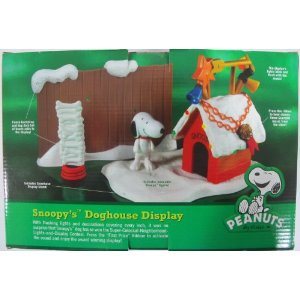 Peanuts Snoopy Doghouse Display with Lights and Sounds