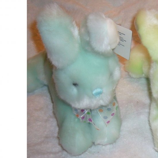 Soft Plush 8" Light Blue Bunny