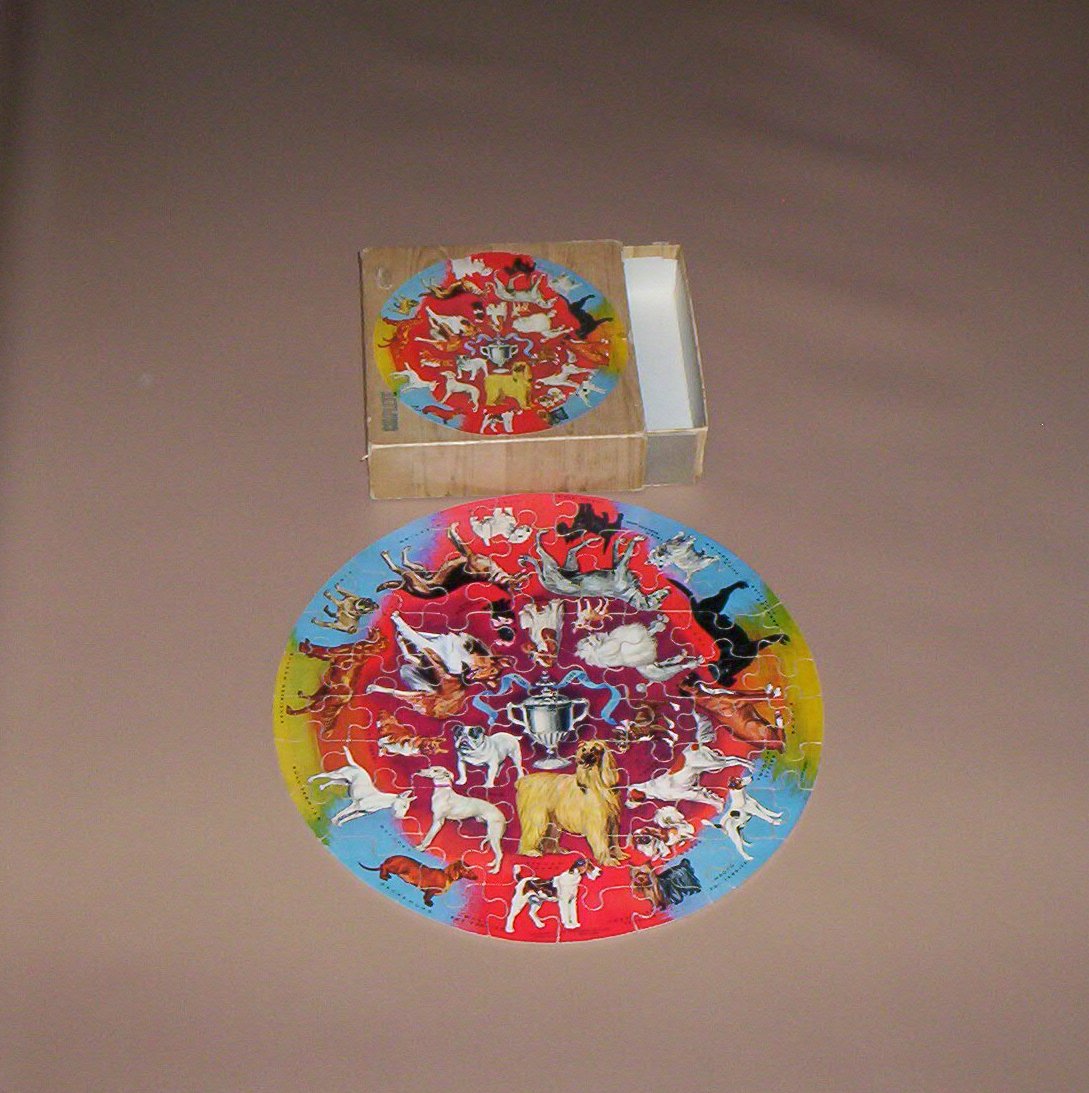 Springbok Wooden Puzzle Prize Dogs WOOD Shelfer Collection COMPLETE ...