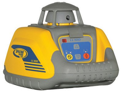 Trimble Spectra LL100 Rotary Laser Level with HR320 Receiver and ...