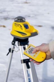 Trimble Spectra LL300 Rotary Laser Level with CR600 Machine Mount ...