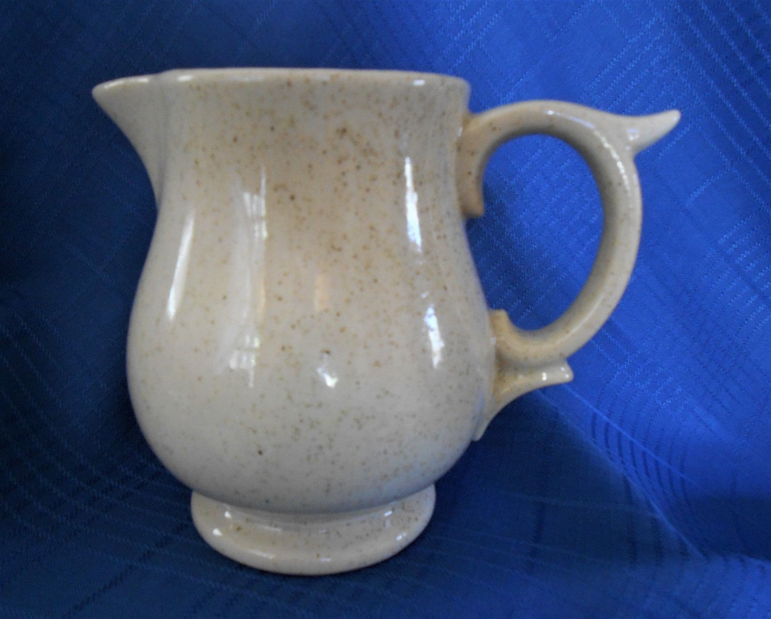 McCoy Pitcher Creamer 5" USA Vintage Pottery Cream or Light Tan Color ...