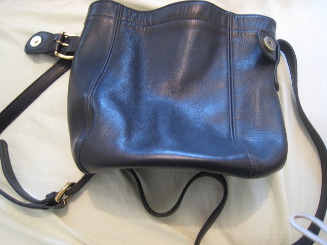 AUTHENTIC COACH BUCKET BAG WITH BELT BLACK WOMEN'S BAG HANDBAG PURSE ...