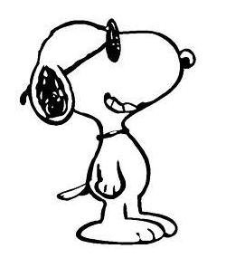 snoopy peanuts car decal sticker window house accessory gift fun family ...