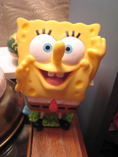 SPONGEBOB rubber figurine DOLL cartoon collectibles TOY CHILDREN'S ROOM ...