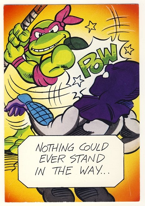 Donatello Friendship Greeting Card - Ninja Turtles - TMNT