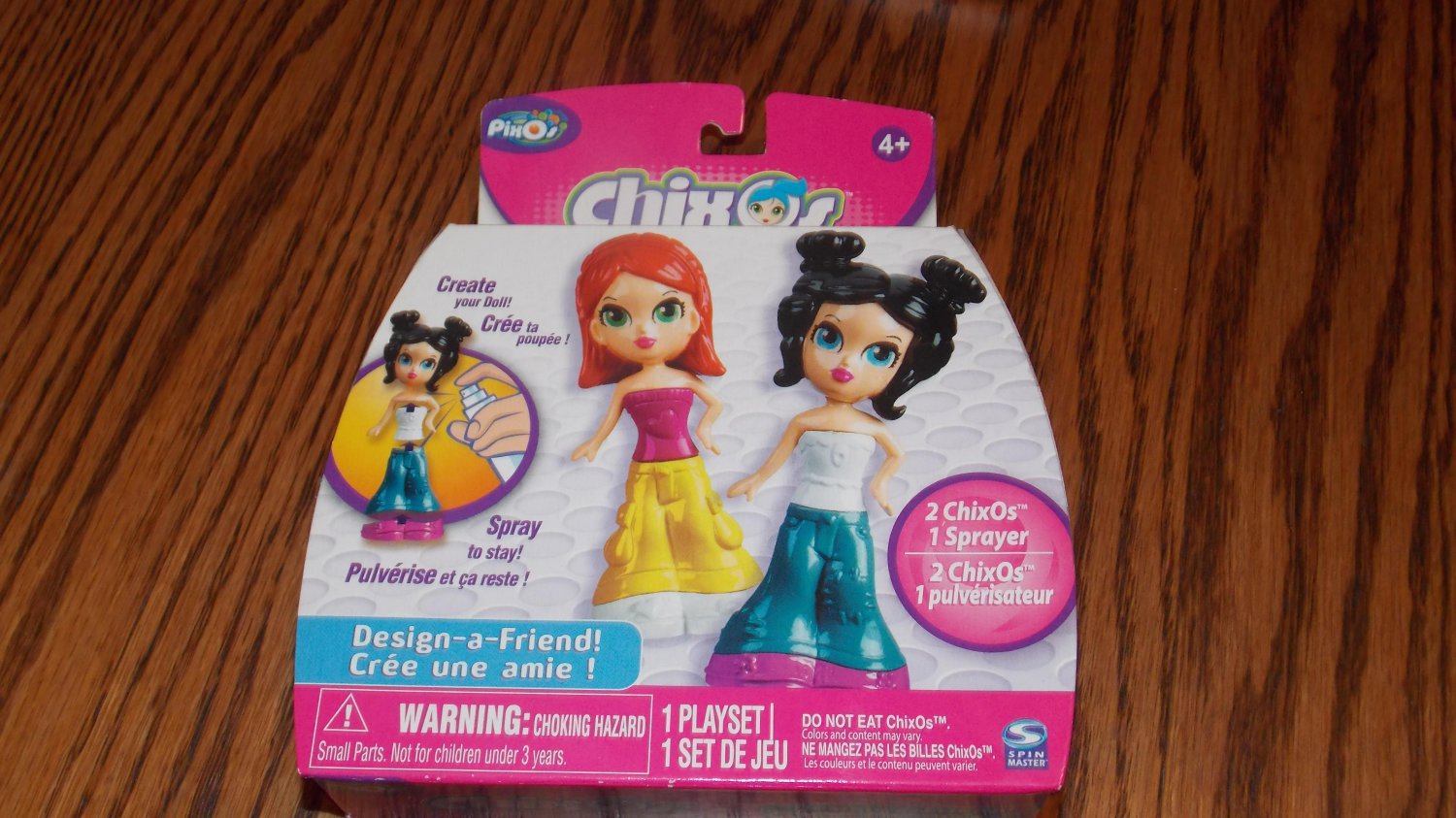 Pixos Chixos Design a Friend Playset 2 Girl Figures