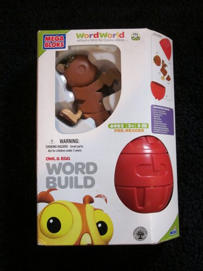 Word World Owl and Egg Word Build wordworld