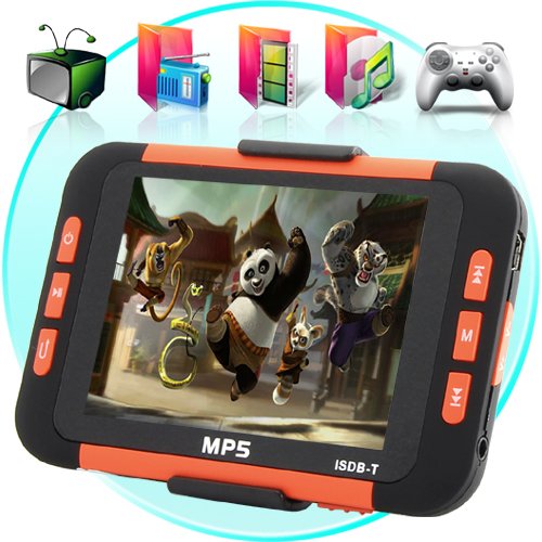 MP6 Player 139.00$ with 3.5 Inch LCD Screen + ISDB-T Digital TV (8GB)