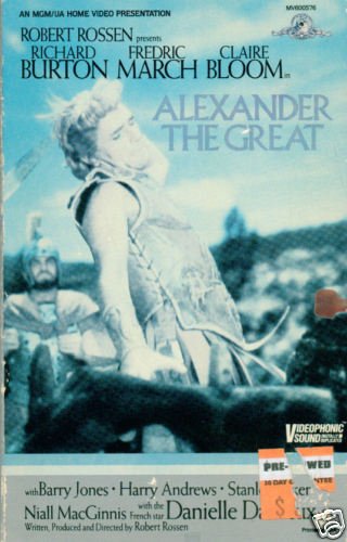 Alexander the Great (VHS) Richard Burton #5278