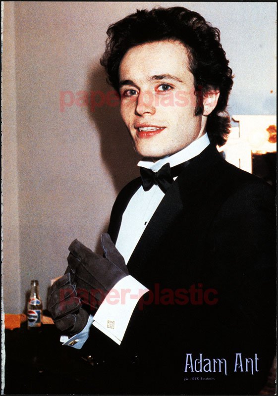 ADAM ANT / ADAM & THE ANTS magazine clipping Japan 1982 [PM-100]