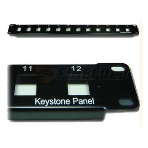 12 Port Blank Patch Panel