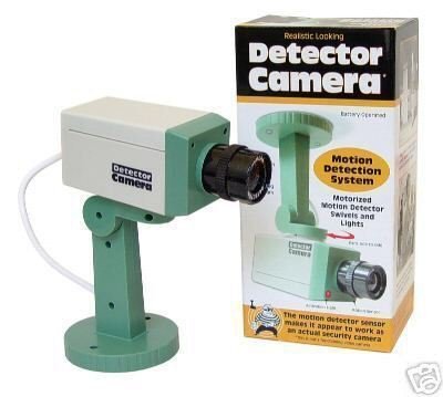 New fake Security Motion Detector Camera very real BIG