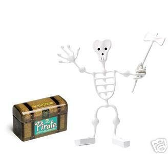 Bones Pirate Bender Action Figure Benders Magnet Toy