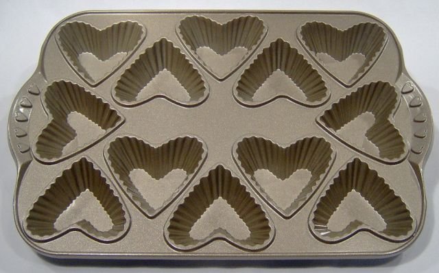 Heart Shaped Cupcake Pan