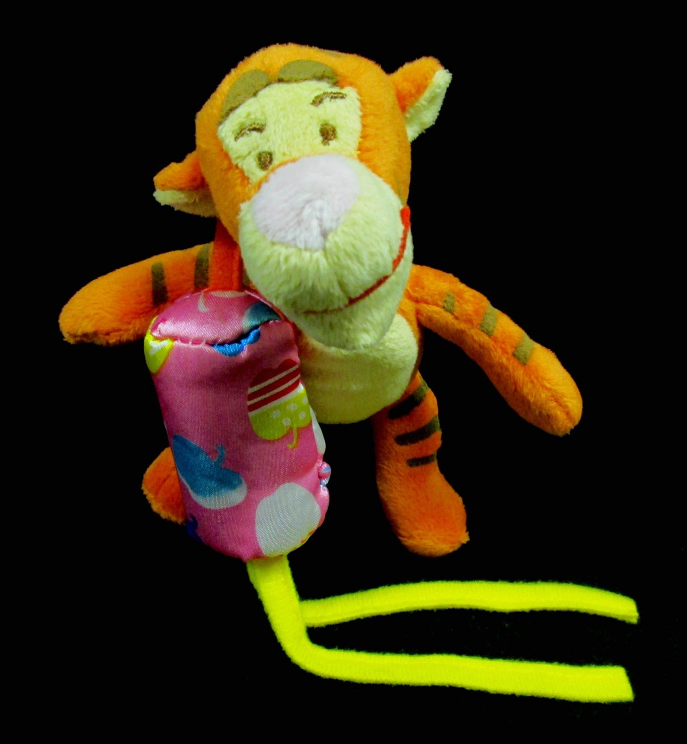 Disney Baby Pooh Bear Pals Tigger Plush Toy Hanging Crib Rattle Cuddle ...