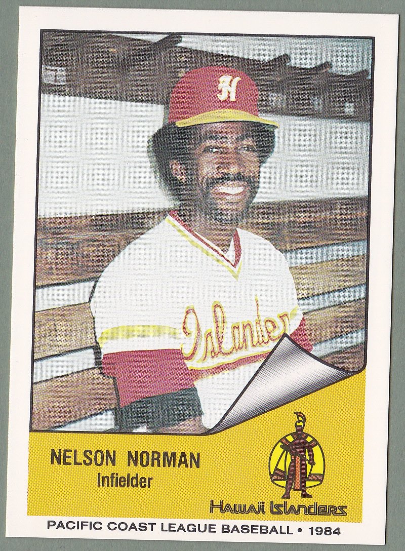 1984 Hawaii Islanders Nelson Norman - Dominican Republic