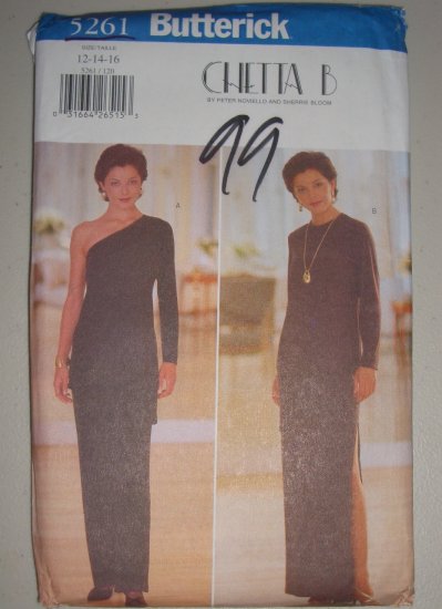 Uncut 1997 Butterick Pattern 5261 Chetta B. Size 12-14-16 Women's Top ...