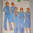 1997 Simplicity Pattern 7527 Women's Suit Size 8-10-12 Uncut Top Pants ...