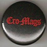 Cro Mags logo red on black A03