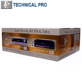 Technical Pro 1500 Watt Integrated Amplifier & Receiver With AM FM ...
