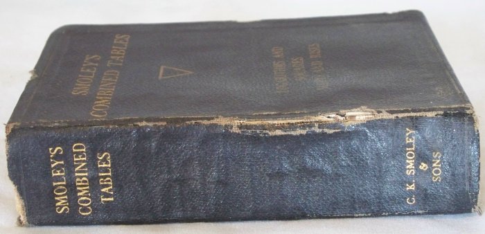 Smoleys Combined Tables C K Smoley