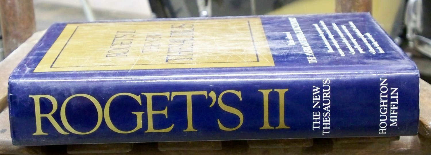 Roget's II The New Thesaurus, The American Heritage Dictionary