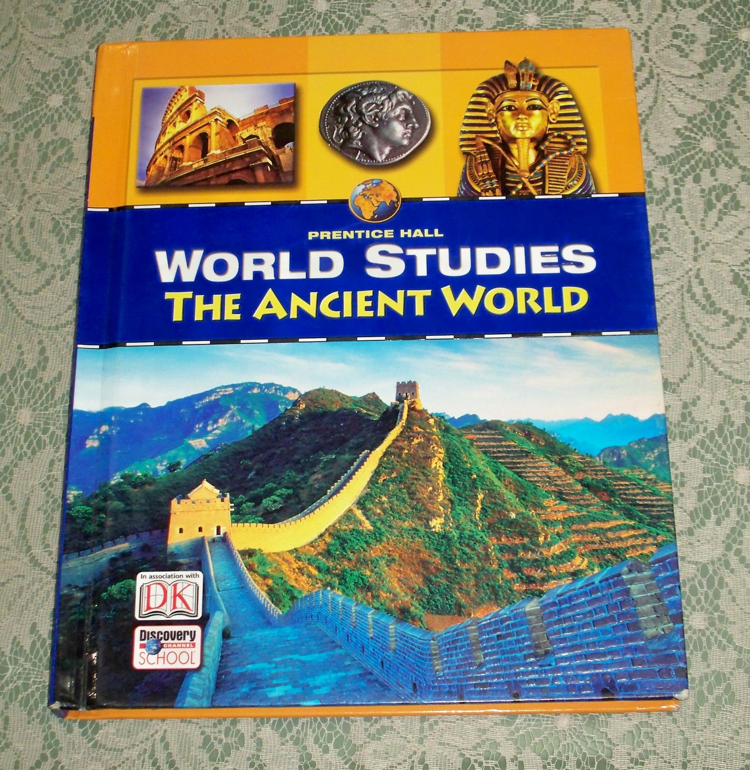 World Studies The Ancient World Prentice Hall hardcover student book used