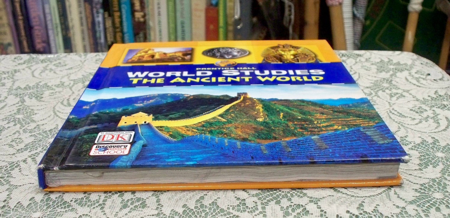 World Studies The Ancient World Prentice Hall hardcover student book used