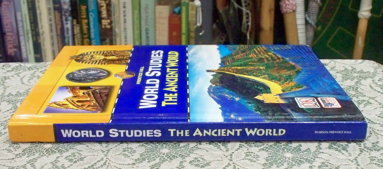 World Studies The Ancient World Prentice Hall hardcover student book used