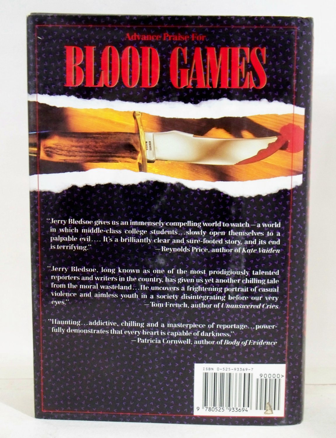 Blood Games True Account of Family Murder Jerry Bledsoe 1st printing ...