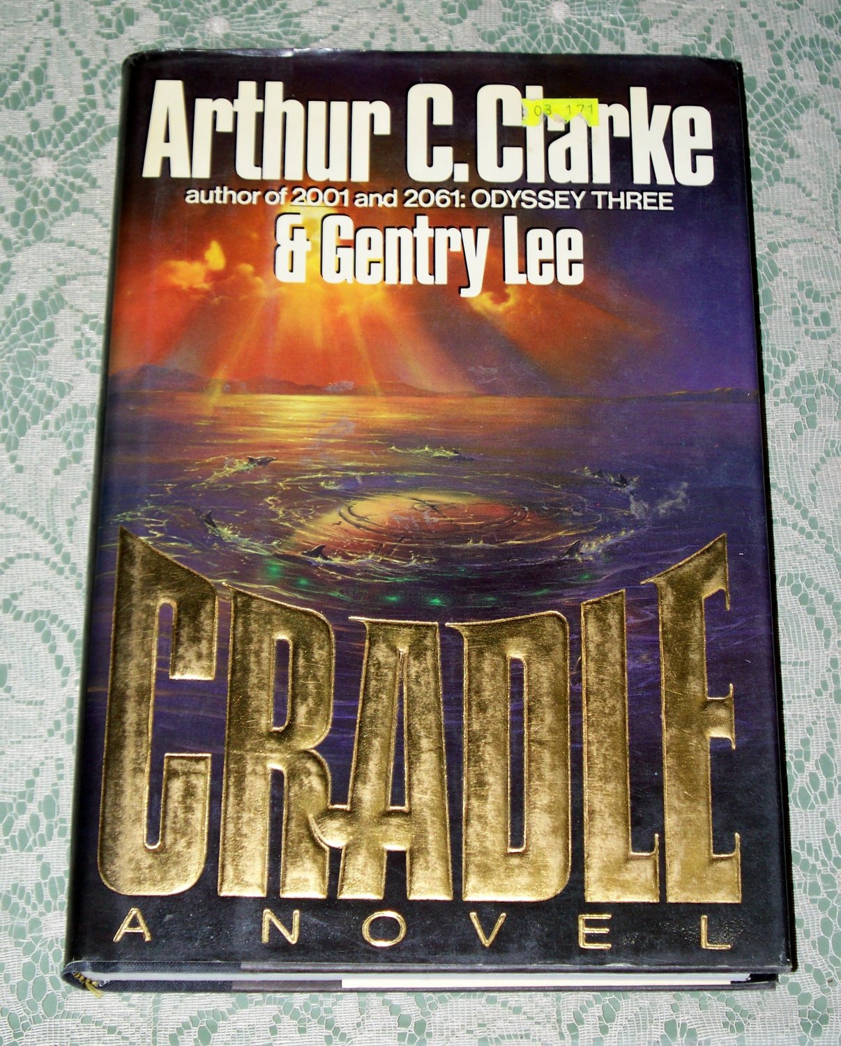 Cradle A Novel Arthur C. Clarke & Gentry Lee 1st print 1988 Warner ...