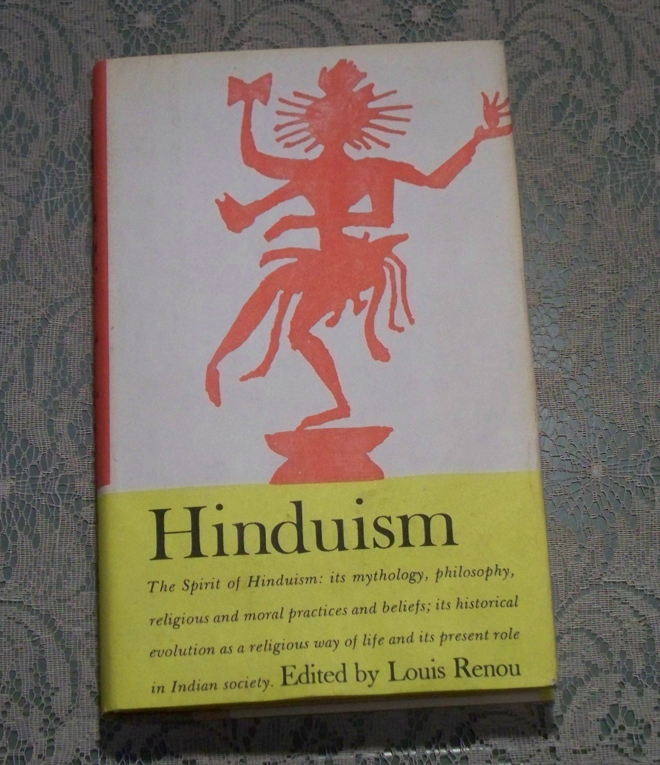Hinduism edited by Louis Renou Great Religions of Modern Man 1961 hc/dj
