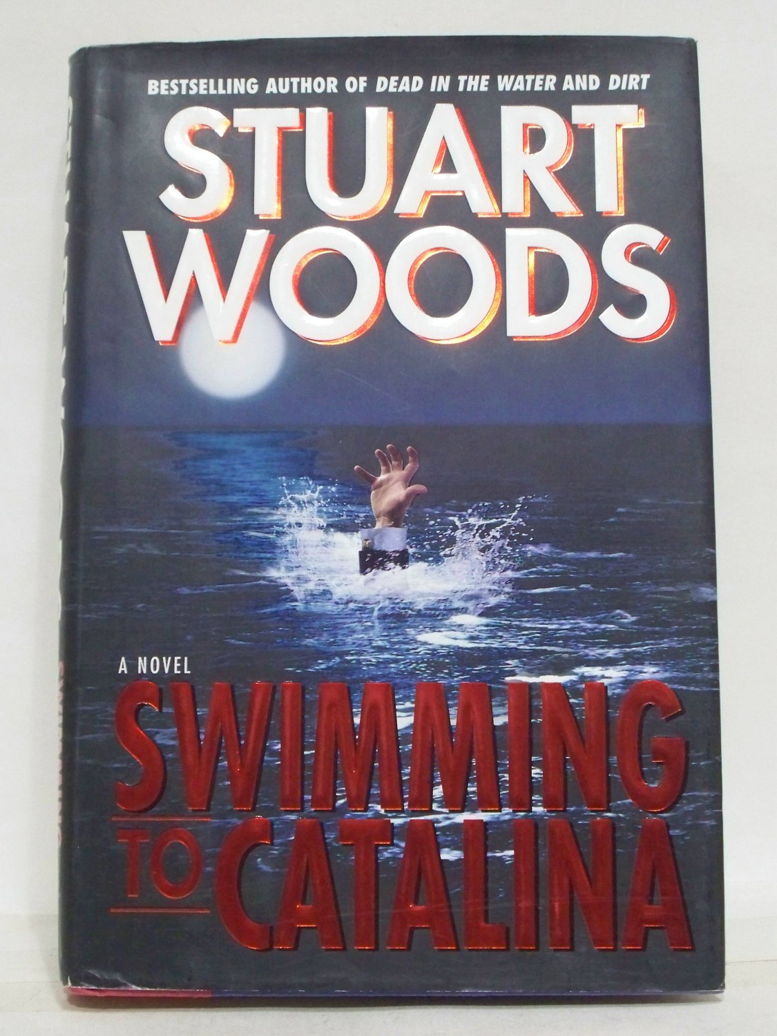 Stuart Woods, Swimming to Catalina, hc/dj, 1st edition, 1998, great condition