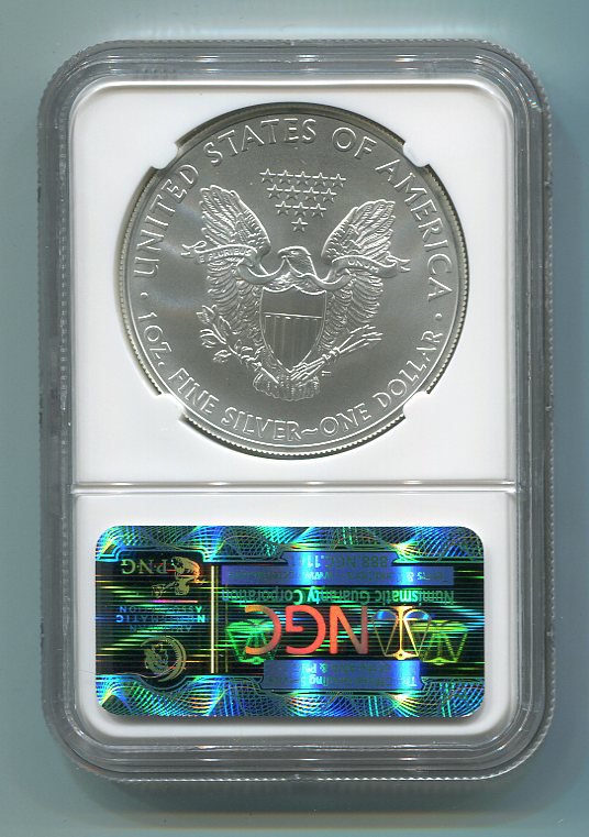 2012(S) American Silver Eagle NGC MS69 San Francisco Mint Label Early Release Wholesale Priced