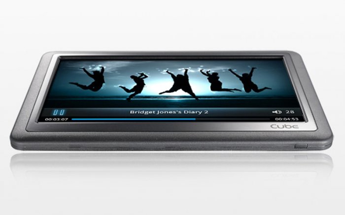 CUBE 7inch H900HD 8GB FULL HD 1280P HDMI MP5 MP3 MP4 player