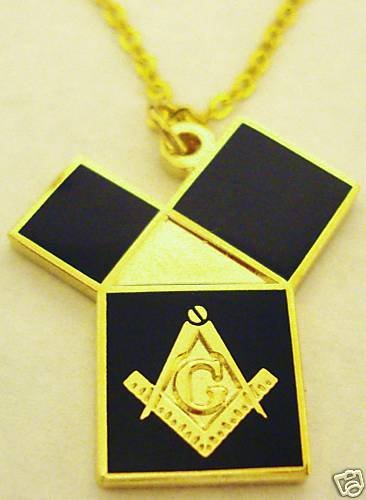 EUCLIDS 47 Problem Pythagorean Theorem Masonic PENDANT