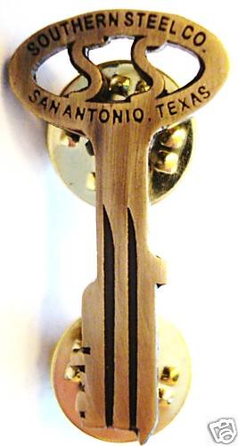 SOUTHERN STEEL CO. KEY Folger Adam Prison Cell PIN