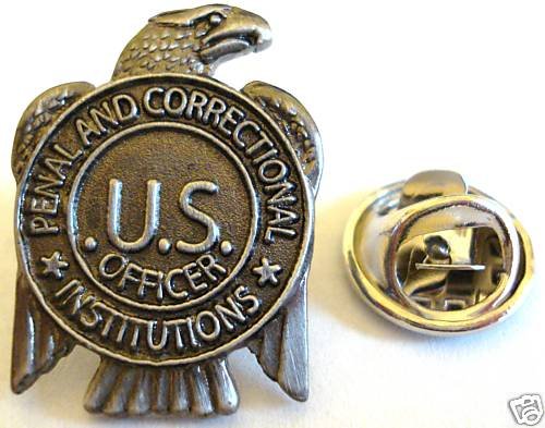 PRISON GUARD Jail Correctional Officer Mini Badge PIN