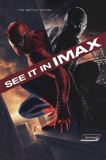Spider-Man 3 IMAX Original Movie Poster Single Sided 27X40