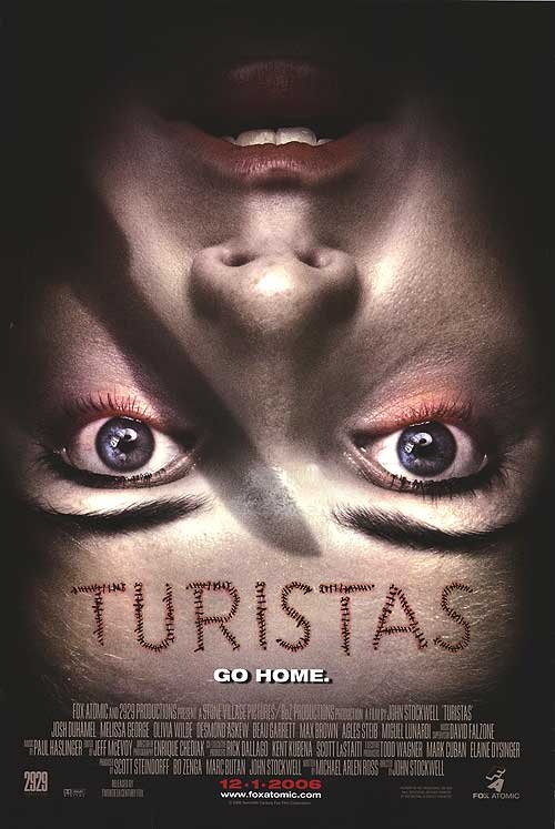 Turistas Original Movie Poster Double Sided 27 X40