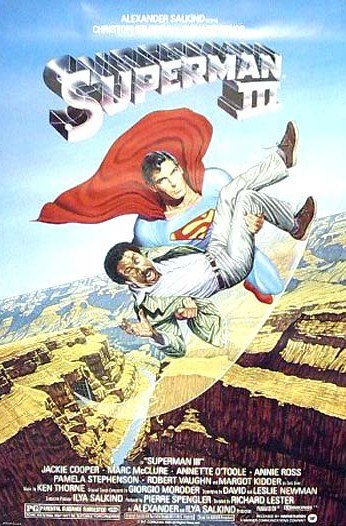 Superman III Original Movie Poster Single Sided 27 X40