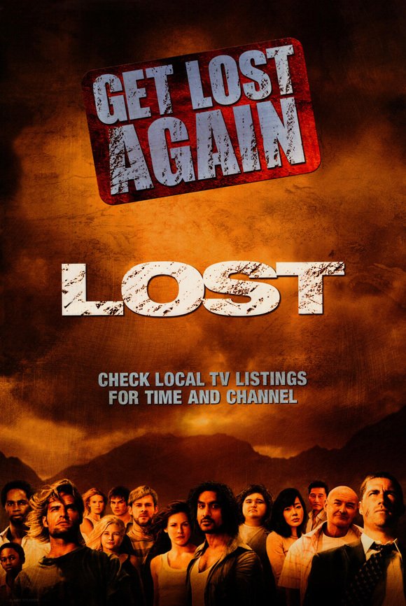 Lost Original Tv Show Poster Movie Poster Double Sided 24x36