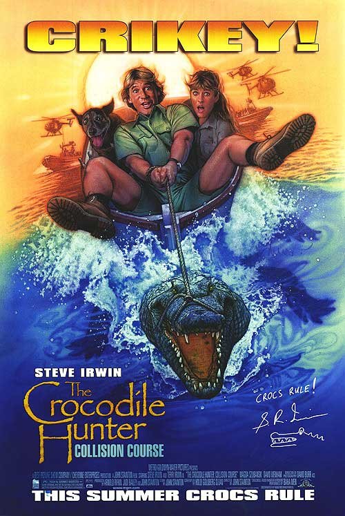 Crocodile Hunter Original Movie Poster Single Sided 27 X40