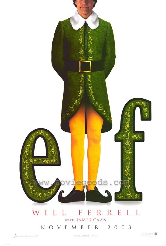 Elf Advance Original Movie Poster Double Sided 27 X40