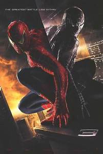 Spider-Man 3 Adv A Embossed Movie Poster Orig One Sided 11x17
