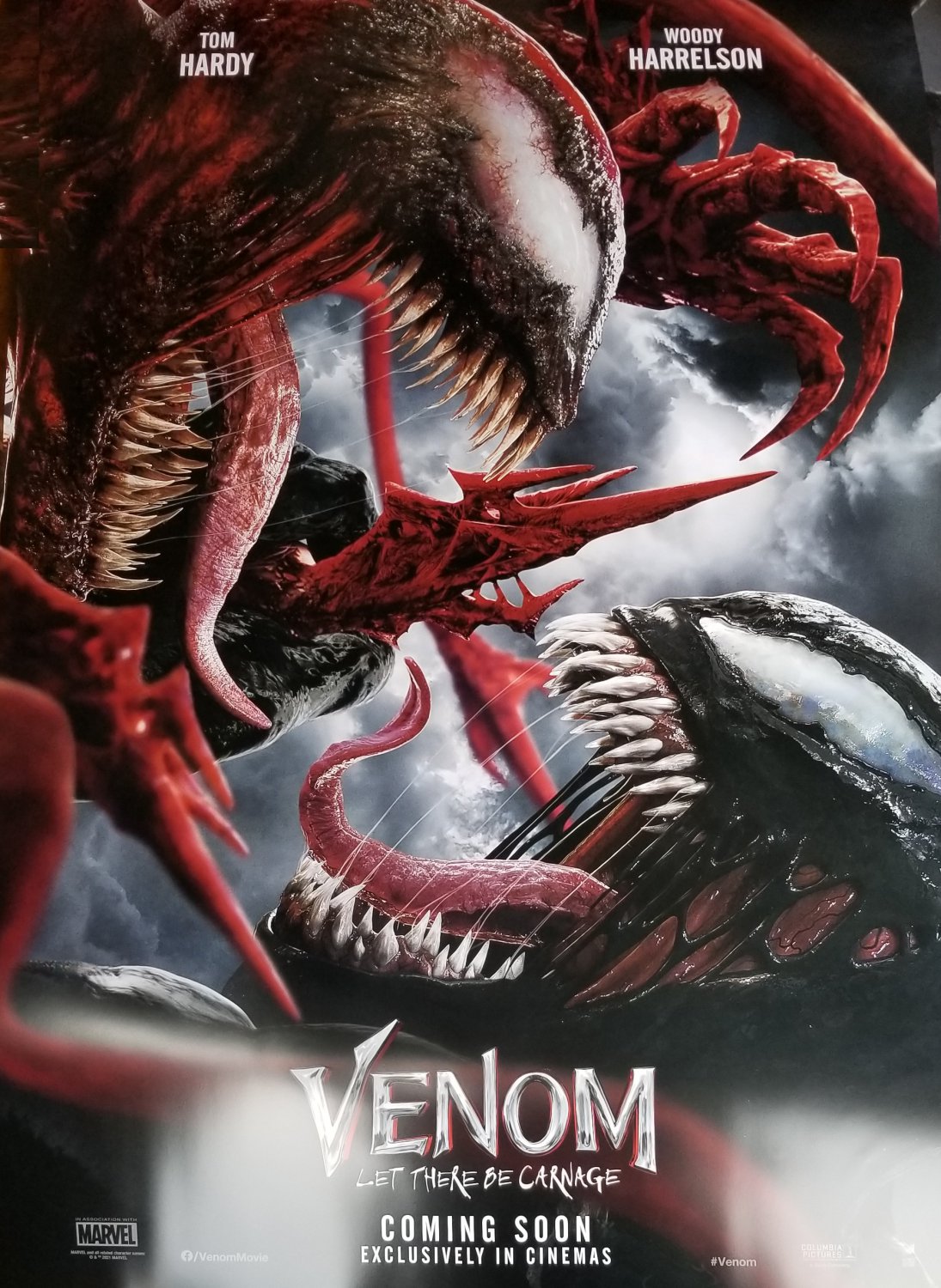 Venom : Let There be Carnage Advance B Double Sided 27"x40' inches ...