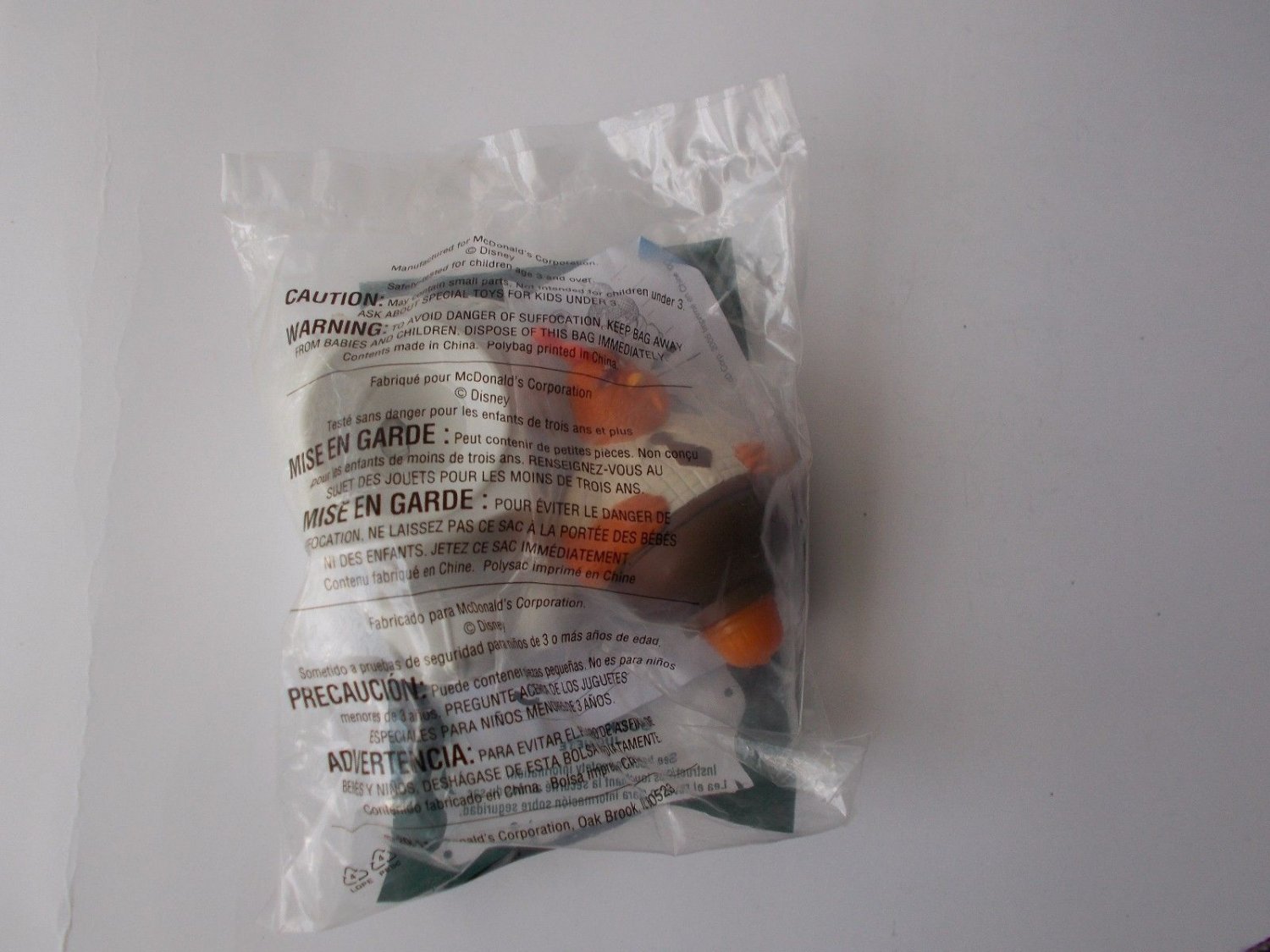 McDonalds Disney's Chicken Little 2005 NIP New MIB #3 Buck Cluck