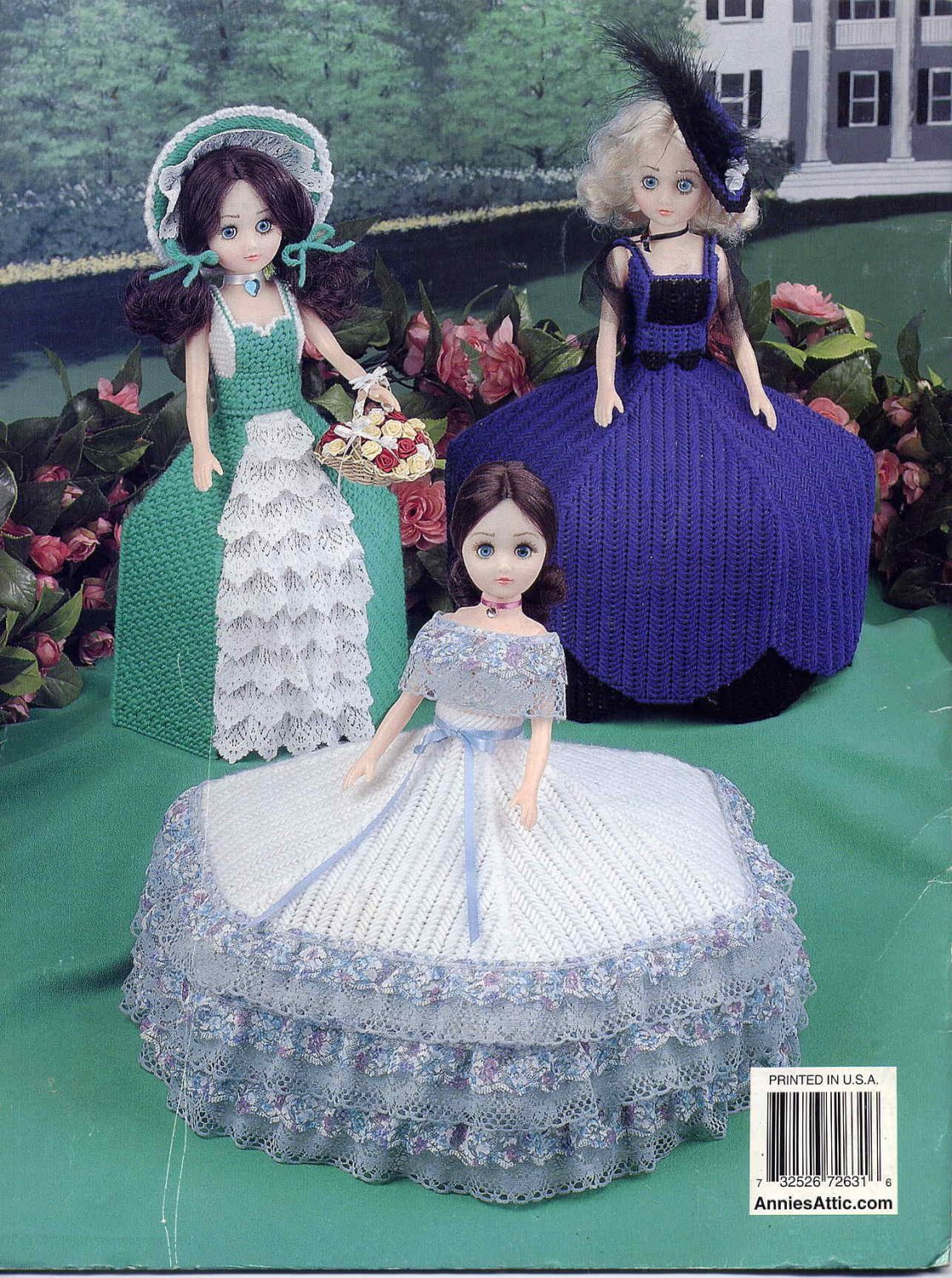 Southern Ladies in Plastic Canvas Doll Dresses for 15" Dolls Annie's Attic