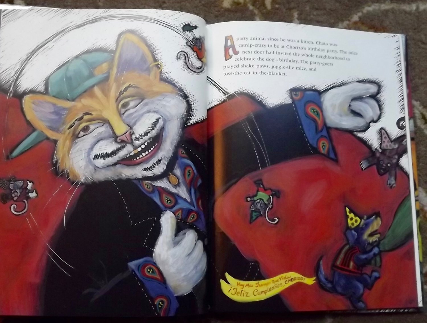 3 Gary Soto books Chato's Kitchen, Chato and the Party Animals, Goes ...